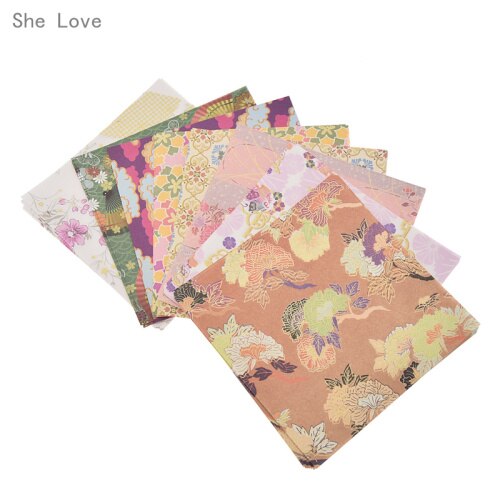 Chzimade 72 Sheets Japanese Style Paper Floral Ori... – Grandado