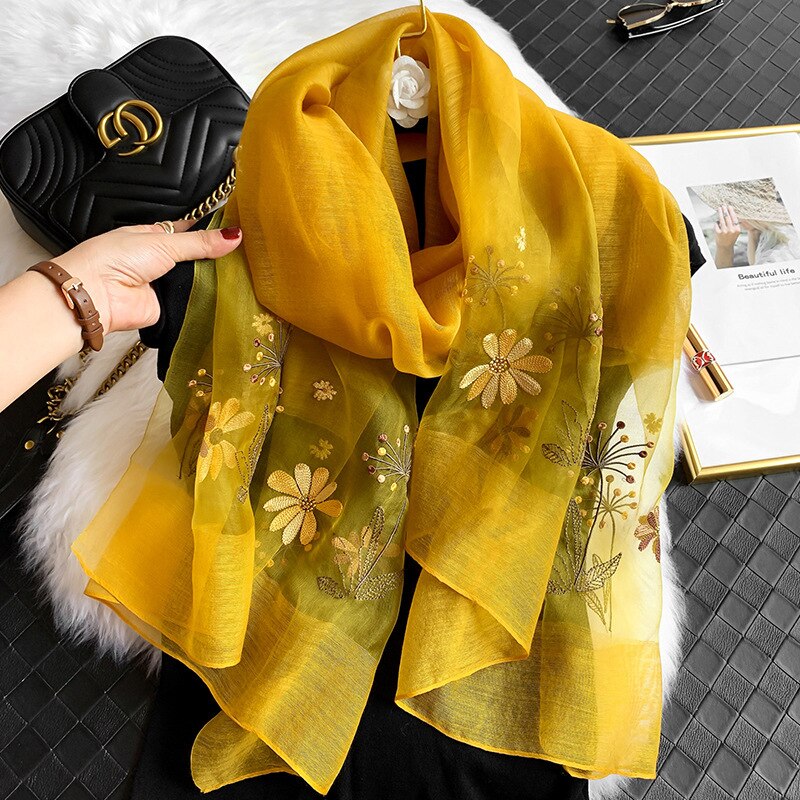 Solid scarf hijab vinter silke ull halsdukar dam b... – Vicedeal