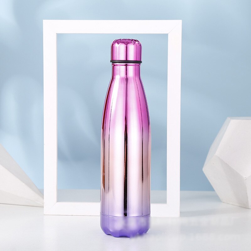 Colorful 500ml Stainless Steel Water Bottle Vacuum... – Grandado