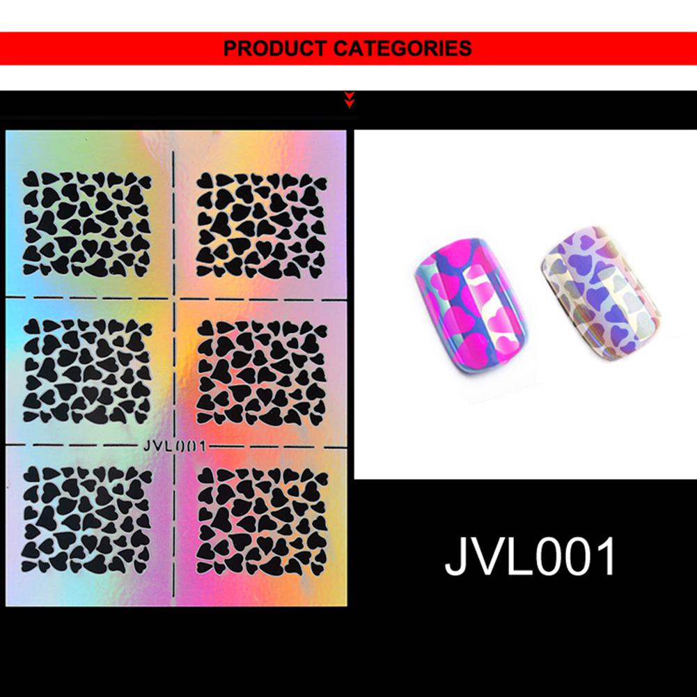 1piece 8*6cm Grid Stencil Reusable Nail Art Vinyls... – Vicedeal