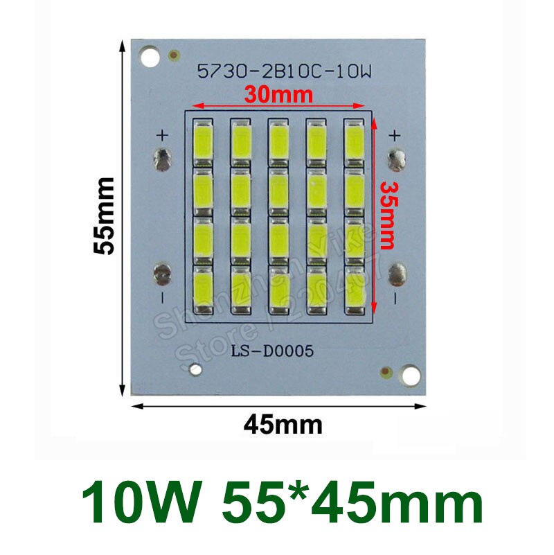1 Pc 100% Volledige Power Led Floodling Pcb 10W 20... – Vicedeal