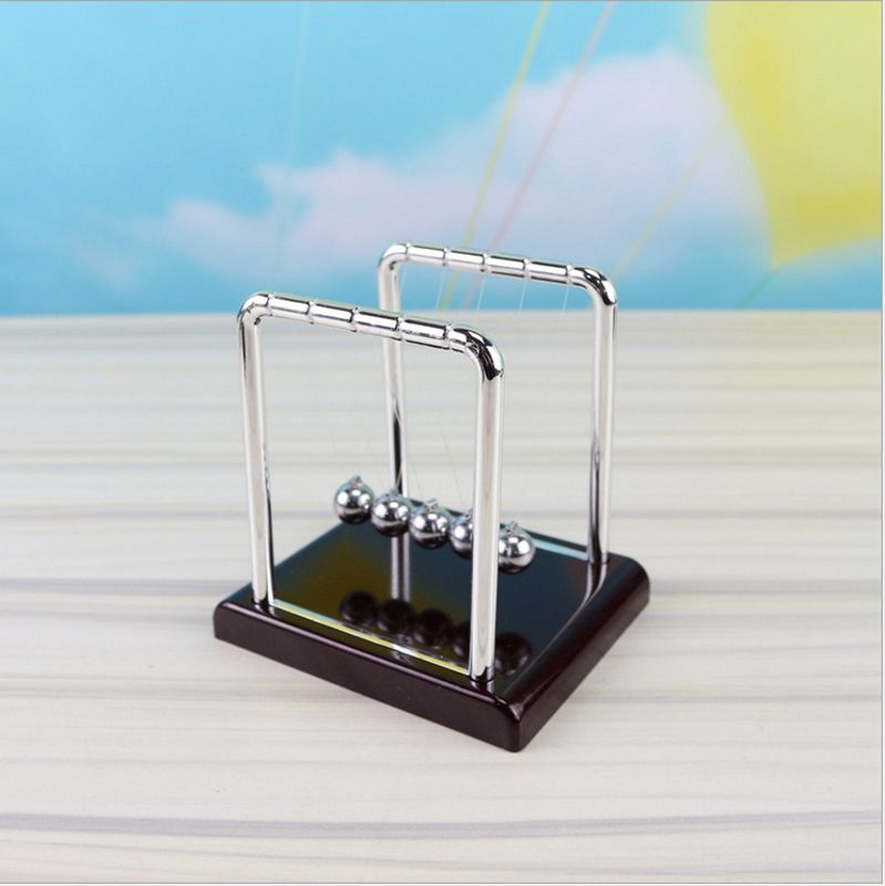 Physics Newtons Cradle Steel Bumper Balance Balls ... – Grandado