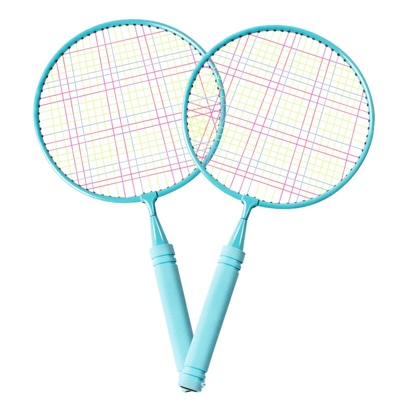 2 Stuks Kinderen Badminton Rackets Set Familie Spe... – Grandado