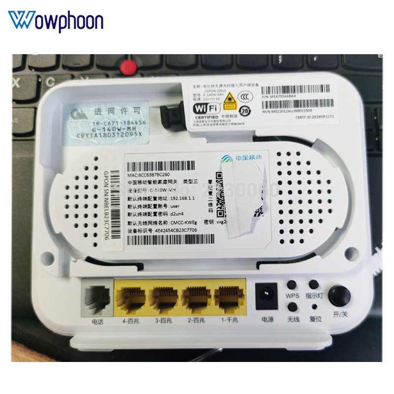 Alcatel Lucent GPON ONU ONT G-140W-MH with port 1G... – Grandado