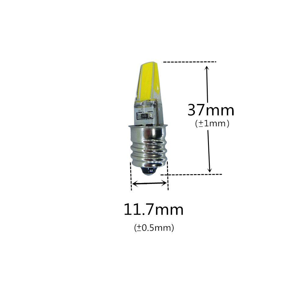 E12 Kolben LED 12V E12 220V Kolben tisch lampe bir... – Grandado