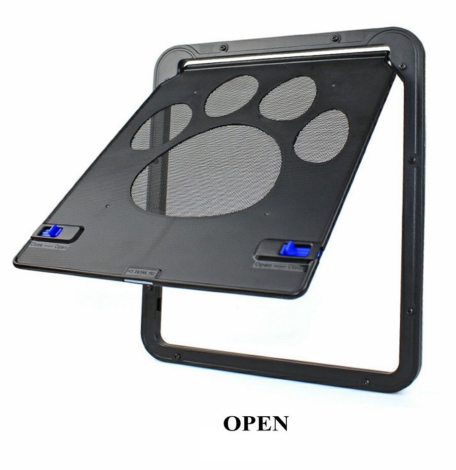 Cats Door Safe Lockable Magnetic Screen Outdoor Do... – Grandado