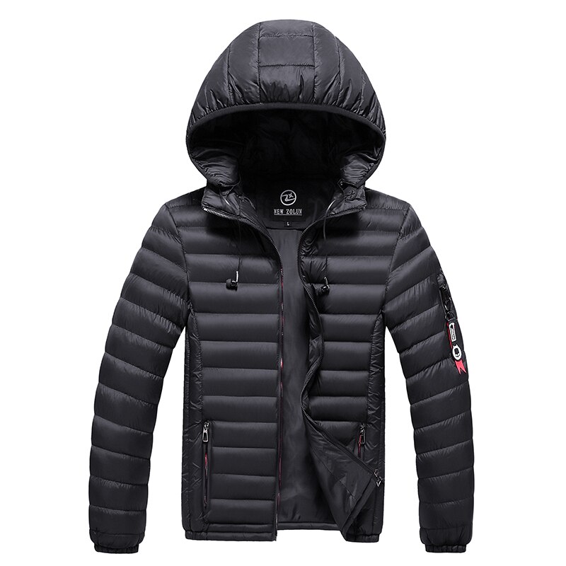 Mannen Winterjas Jas Heren Hooded Parka Warme Jas ... – Vicedeal