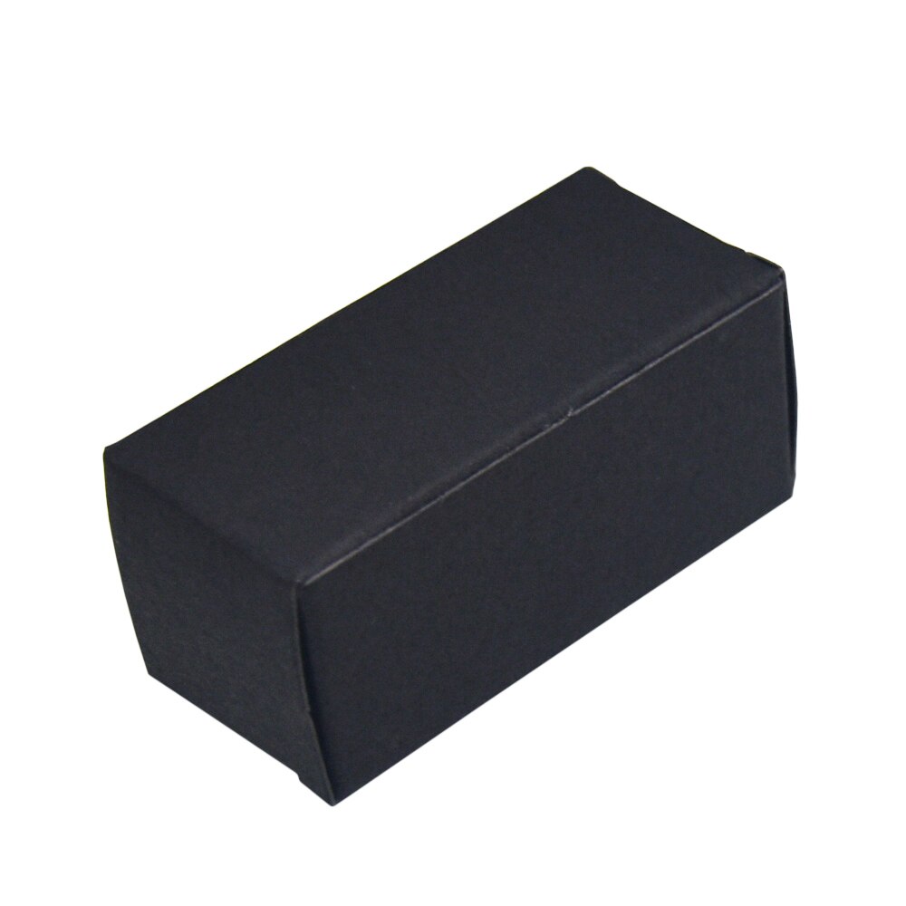 50pcs/lot Black Foldable Kraft Paper Boxes Retail ... – Grandado