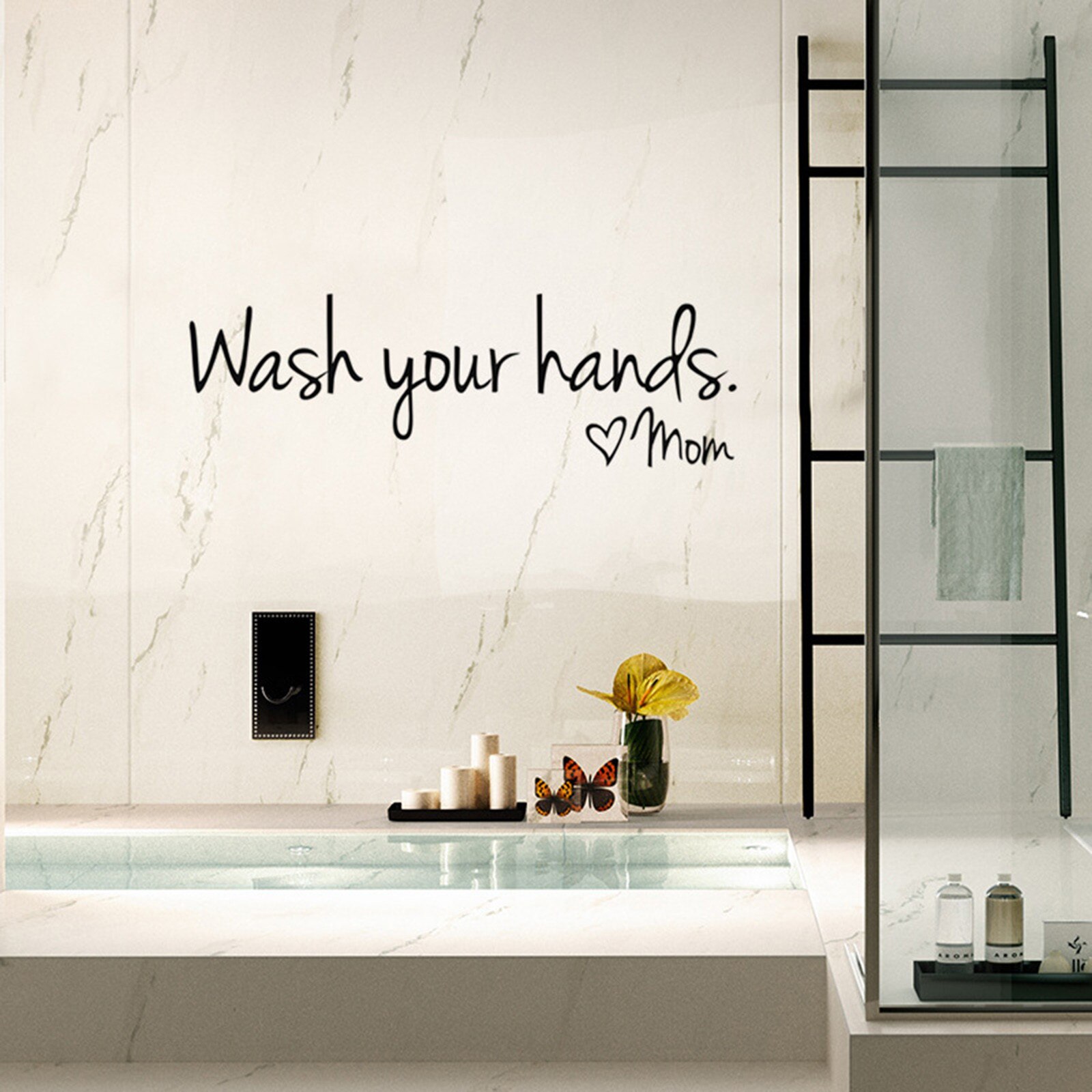 Wall Stickers Wash Your Hands Wall Stickers Decal ... – Grandado