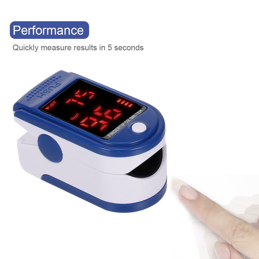 Fingertip Pulse Oximeter Mini SpO2 Monitor Oxygen ... – Vicedeal