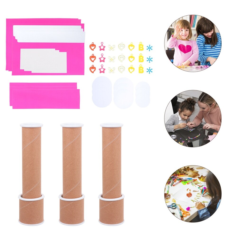 3 Sets DIY Kaleidoscope Making Materials Handmade ... – Grandado