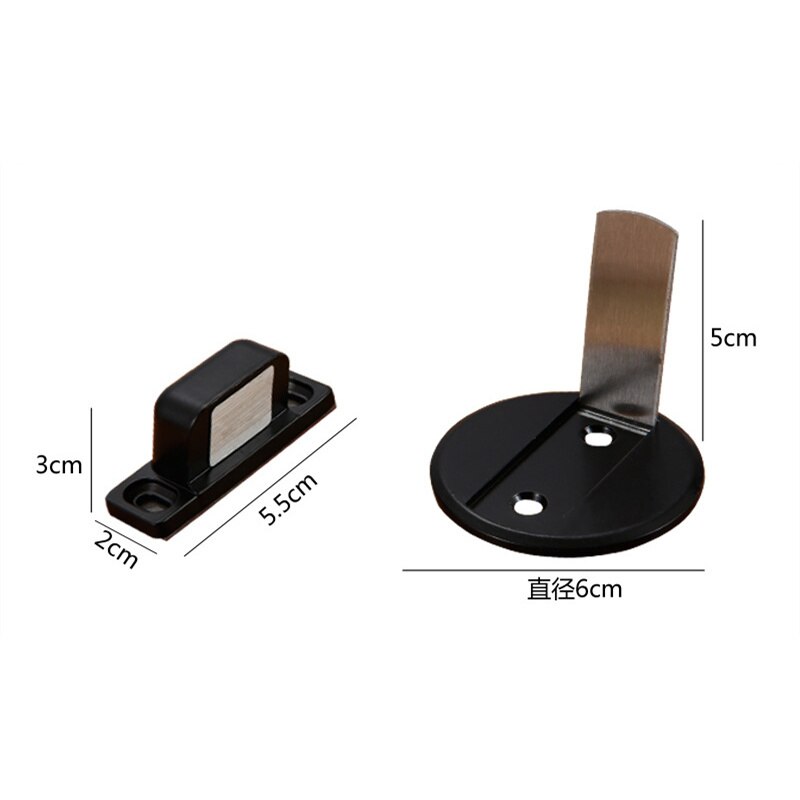 1Set Magnetic Door Holder Stopper Invisible Doorst... – Grandado