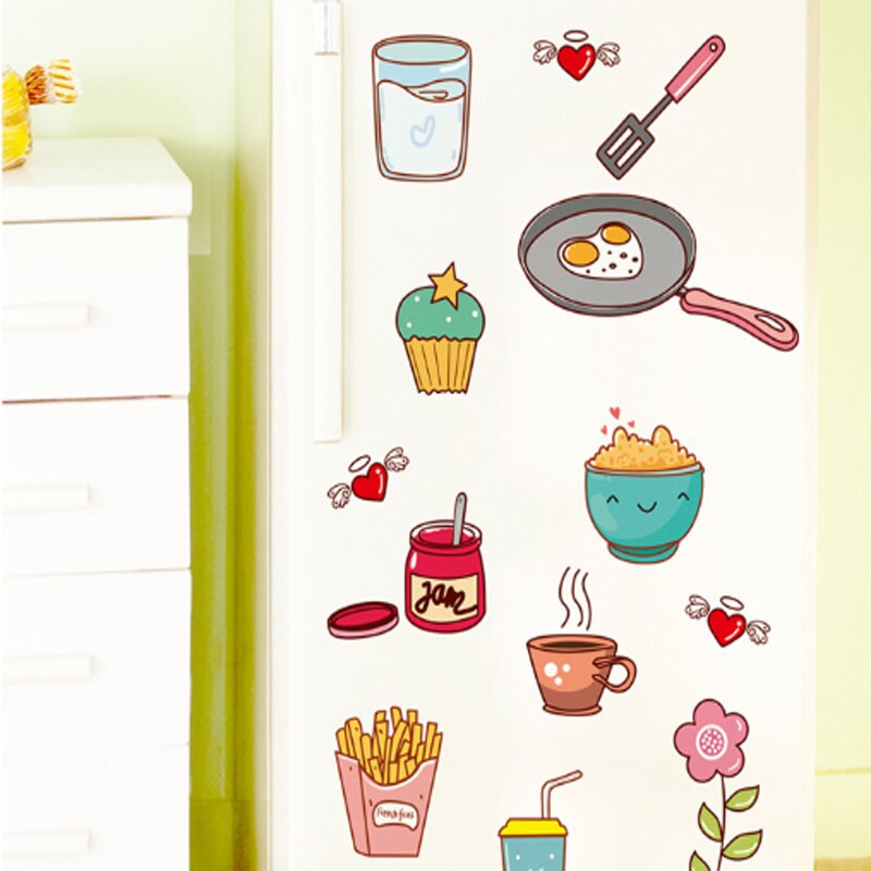 Cartoon Cabinet Stickers Removable Self Adhesive F... – Vicedeal
