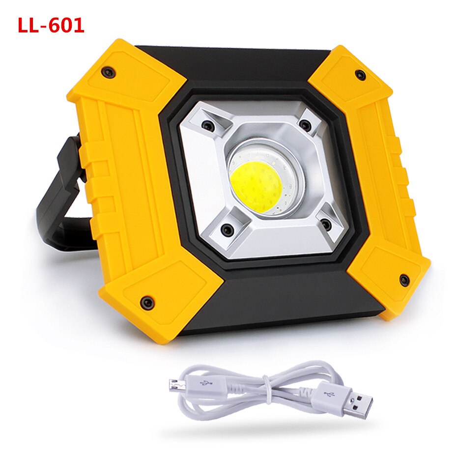 COB LED Portable Spotlight 20W Searchlight USB Rec... – Grandado