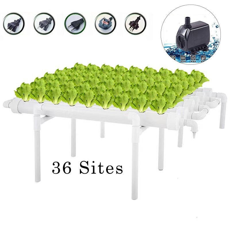 36 SItes Soilless Culture Equipment Hydroponic Gro... – Grandado