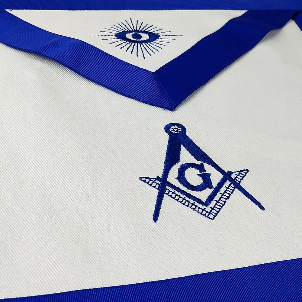 Masonic Master Mason Apron-Blue Lodge White Cloth ... – Grandado
