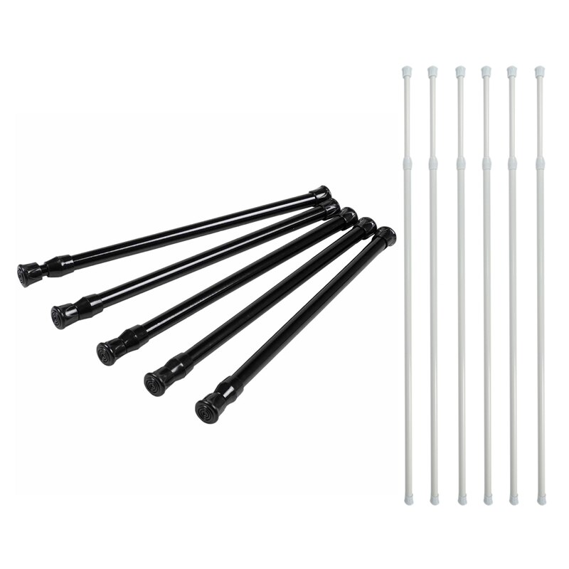 11 Pcs Trekstangen, Verstelbare Lente Staal Kast B... – Vicedeal