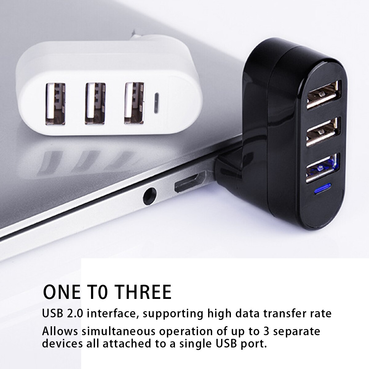 For Laptop For PC Hub USB Rotate Splitter Mini Ada... – Grandado