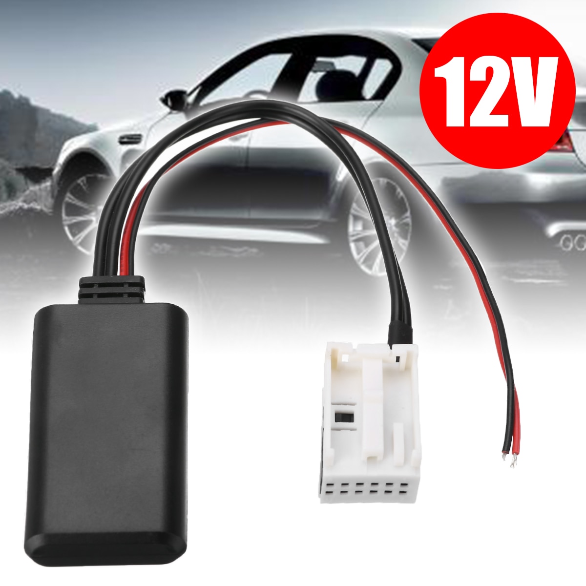12Pin 12V Audio Adapter Aux Cable For BMW E60 E63 ... – Vicedeal