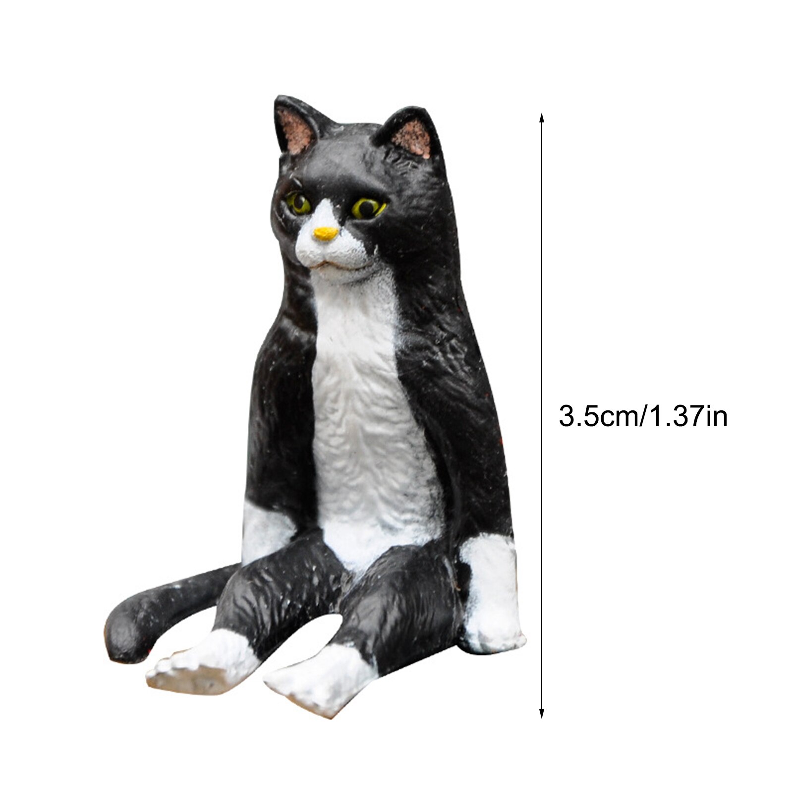 Simulation Cute Cat Panda Figurines Panda Mini Toy... – Grandado