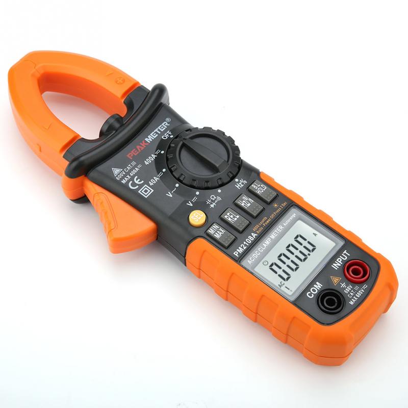 PEAKMETER AC Clamp Meter PM2108A Digital AC/DC Cla... – Grandado