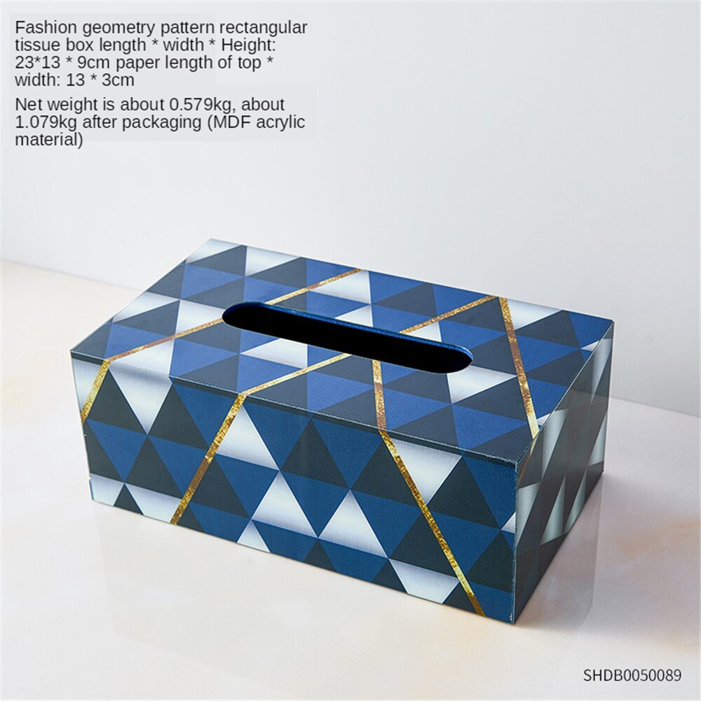 B-LIFE Rectangular Acrylic Facial Tissue Box Napki... – Vicedeal