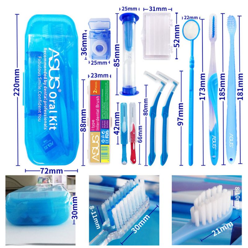 10 Stks/set Professionele Orthodontische Tandenbor... – Vicedeal