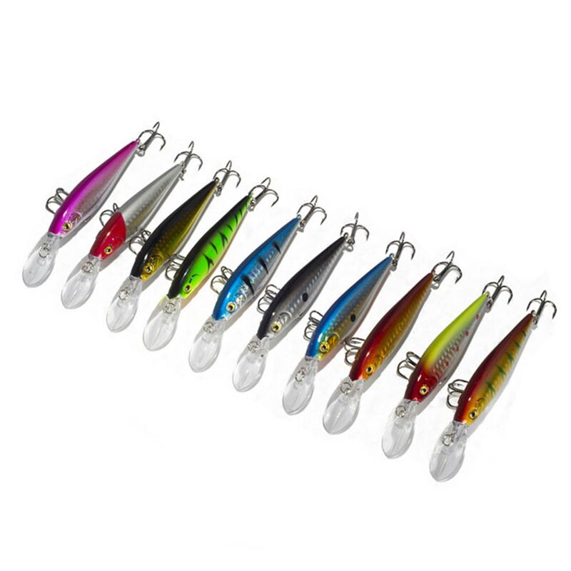 10PCS/Lot Good Minnow 11cm 10.5g Artificial Hard B... – Vicedeal