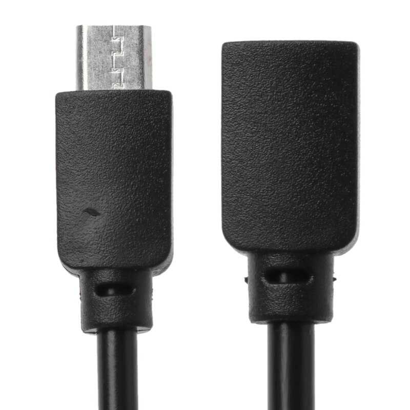 Micro usb 5pin macho ao cabo fêmea da carga da extensão para o pc da ...