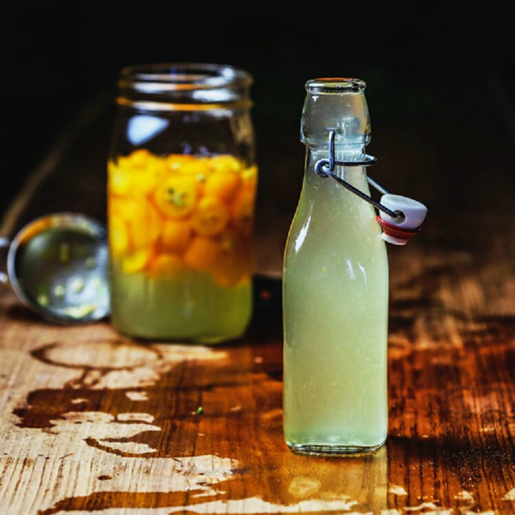 500ML Glass Drink Bottle Juice Bottle with Snap At... – Grandado