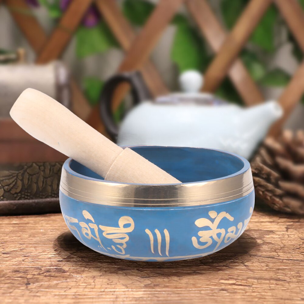 Zen Bowl Singing Bowl Nepal Handmade Sound Bowl Bl... – Vicedeal