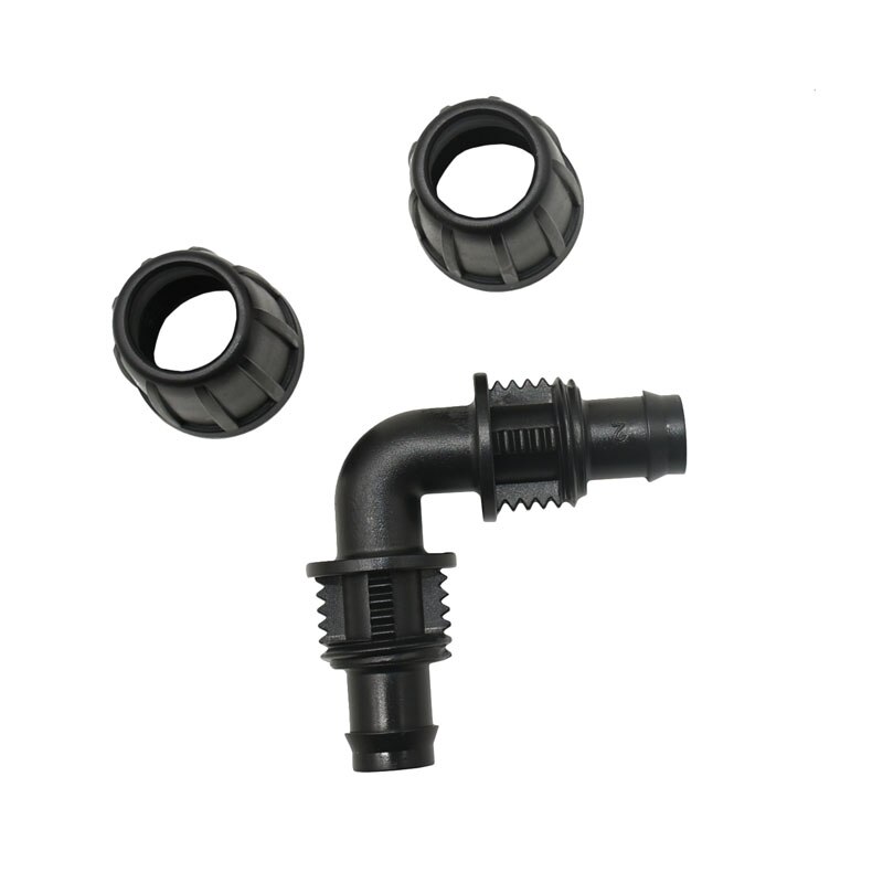 1/2" Garden hoso elbow barb Lock Nut 16mm bending ... – Grandado