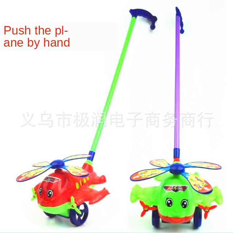 Baby rollator trolley legetøj enkelt stang barn pu... – Vicedeal