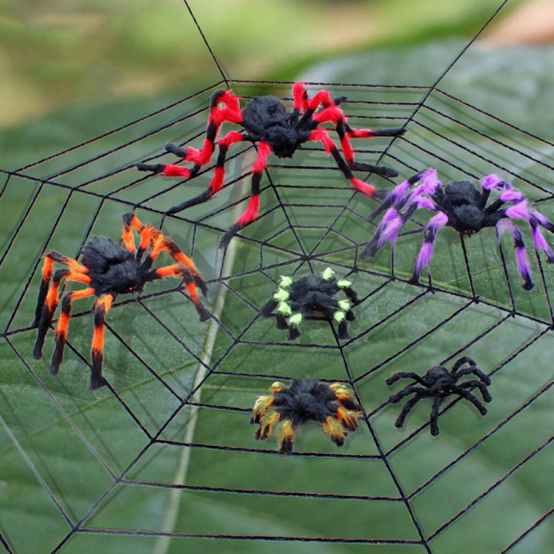 150/250cm White Stretchy Cobweb Spider Web Hallowe... – Grandado