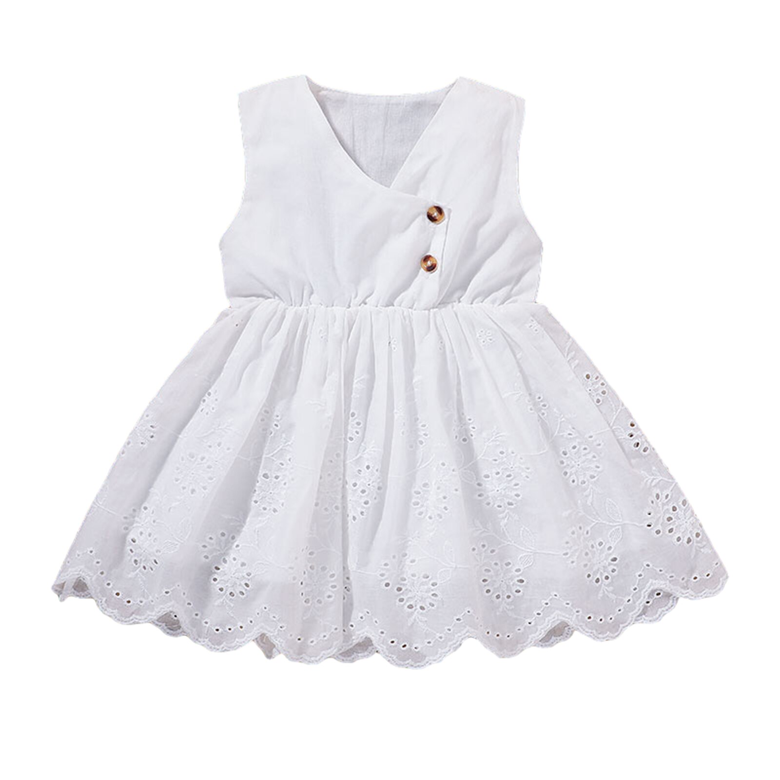 Peuter Baby Meisjes Toevallige Prinses Jurk Peuter... – Vicedeal
