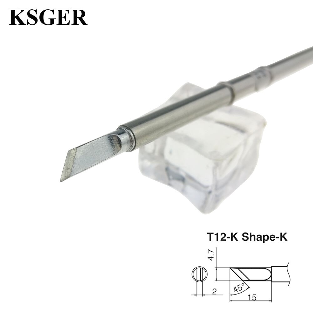 KSGER T12-K Tips STM32 OLED/LED Soldering Station ... – Grandado