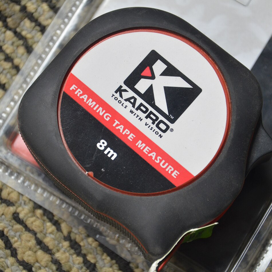 KAPRO Tape Measure 8 Meters Mini Rubber Shell Meas... – Grandado