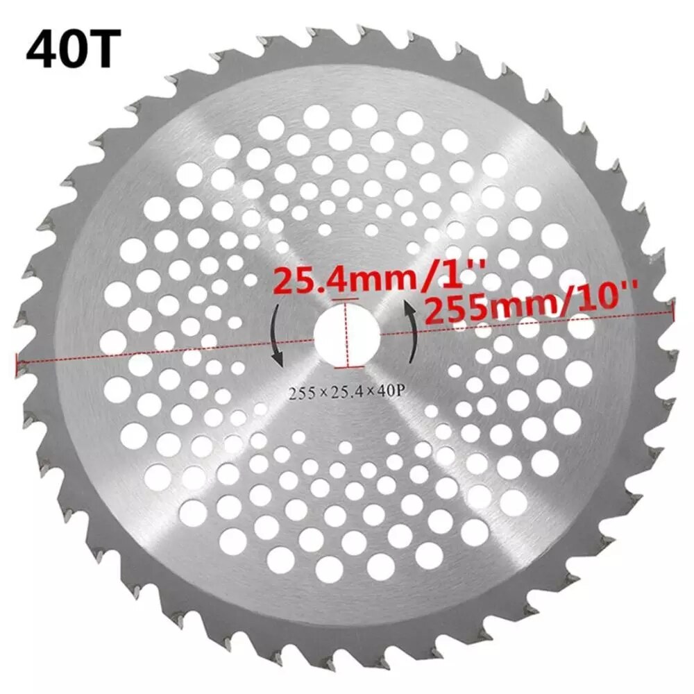 Durable 10 Inch 40T/60T/80T Brush Cutter Blade Law... – Vicedeal