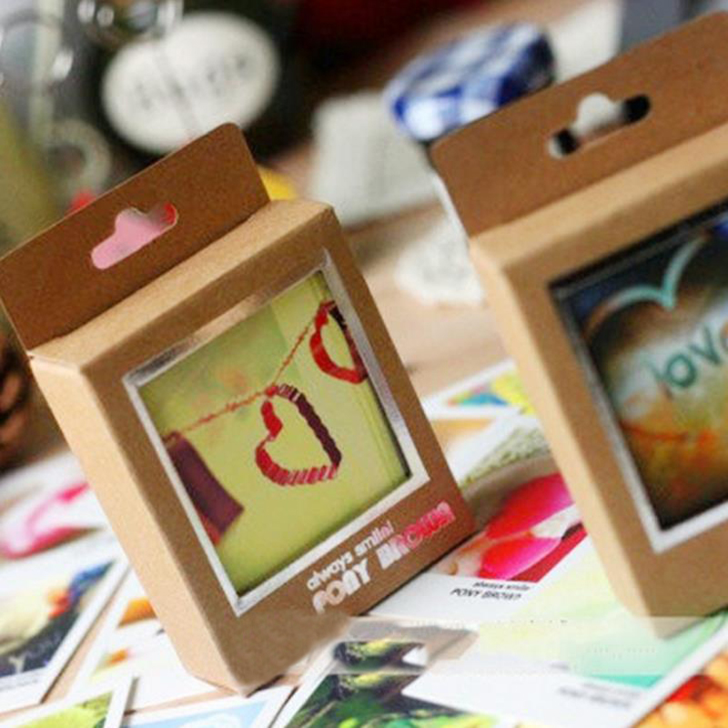 40 Pcs/pack Cartoon Mini Dear Love Heart Lomo Card... – Grandado