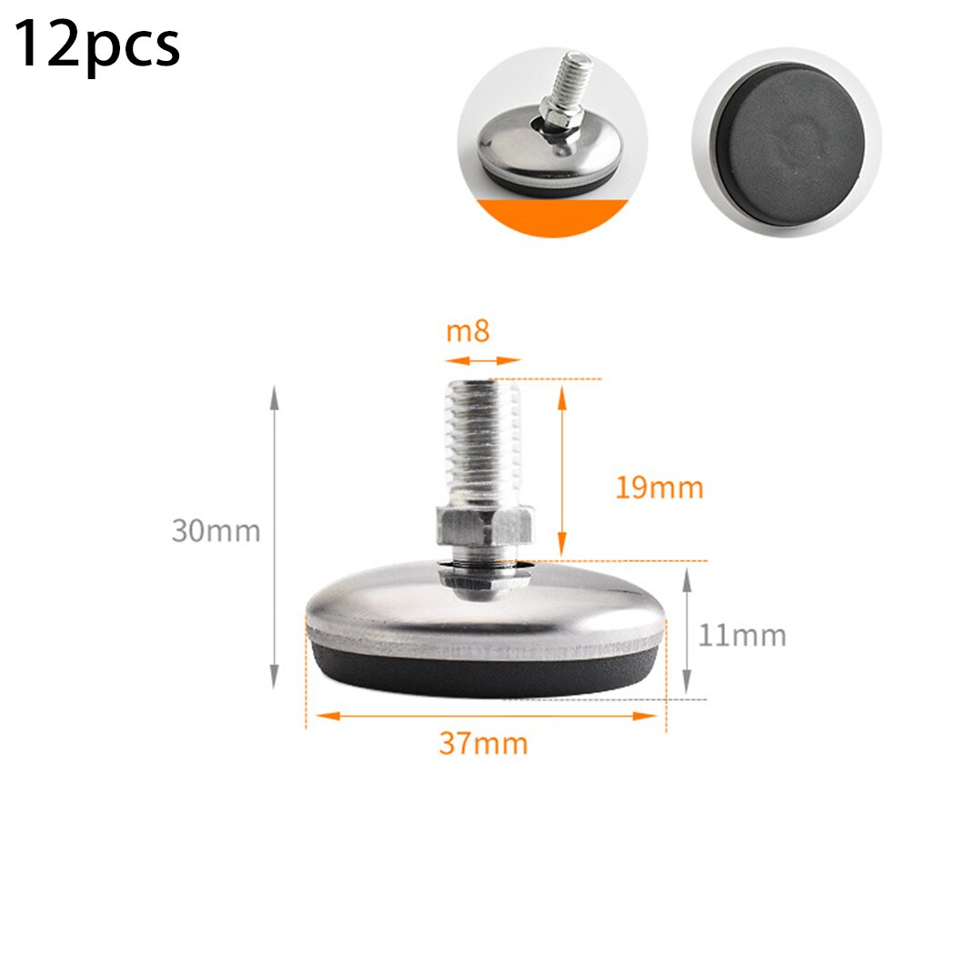 Round Levelling Machine Feet Set Accessory Adjusta... – Grandado