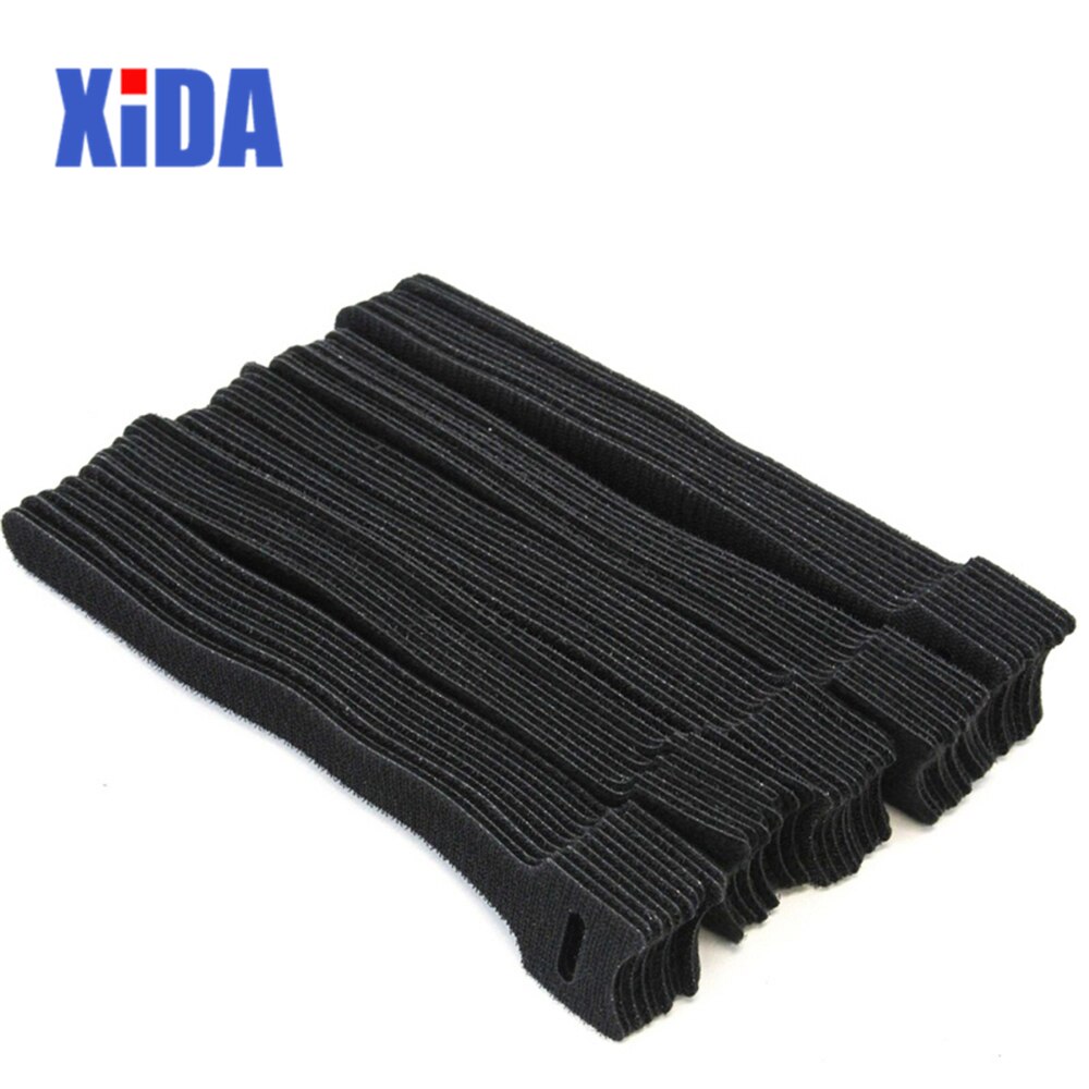 50Pcs 1.2X15CM Herbruikbare Kabel Nylon Band Zwart... – Grandado