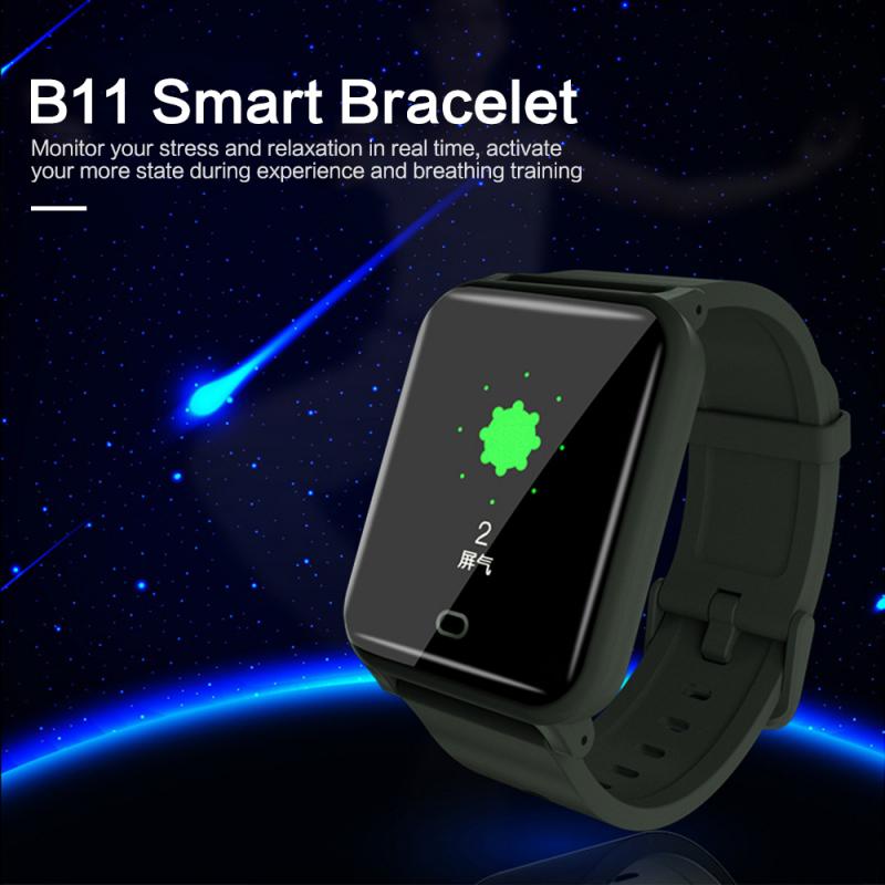 B11 Smart Bracelet Breath Training Waterproof Hear... – Vicedeal