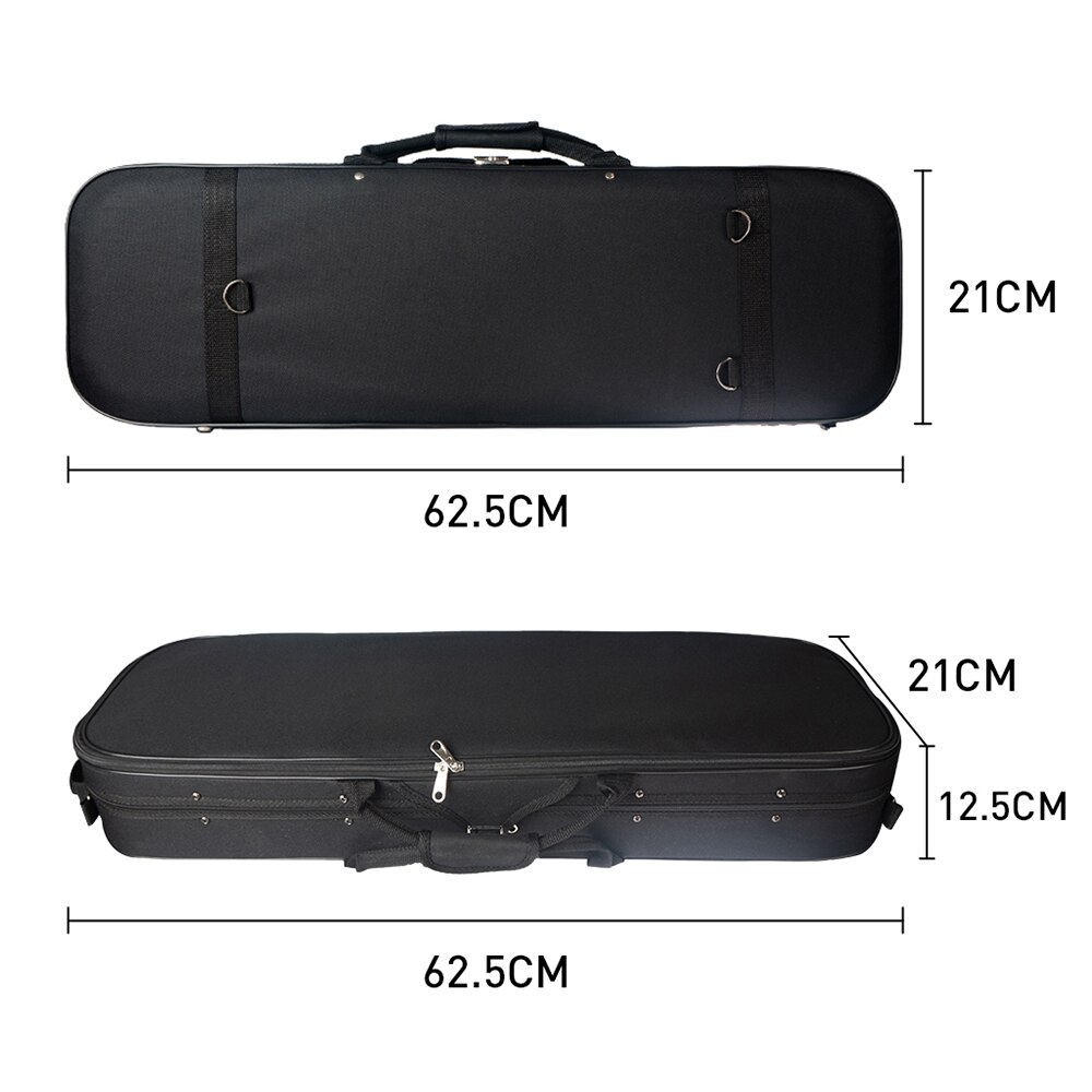 1/4 Size Acoustic Violin Oblong Case Portable Viol... – Grandado