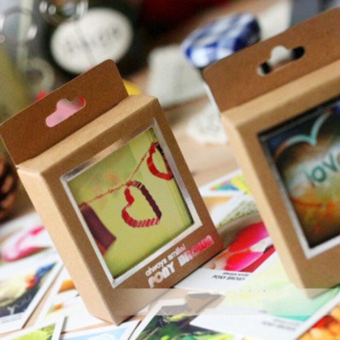 40 Pcs/pack Cassette Lomo Mini Cards Happy Life St... – Grandado