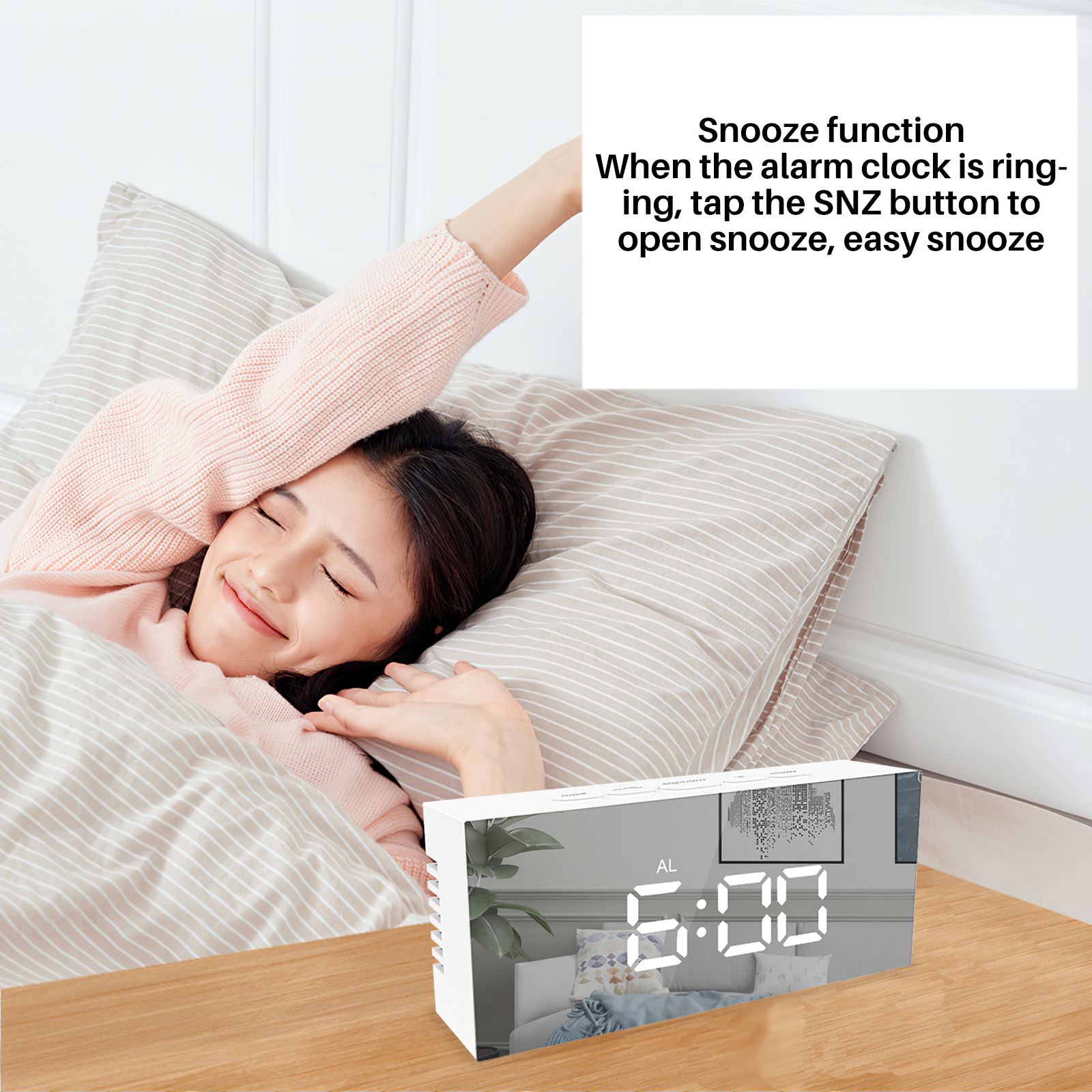 LED Digital Alarm Clock Multifunctional Electronic... – Vicedeal