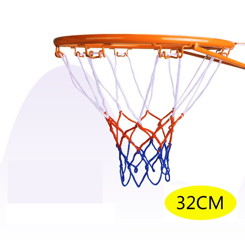 Basketball Ring Hoop Net Wall Mounted Outdoor Hang... – Grandado
