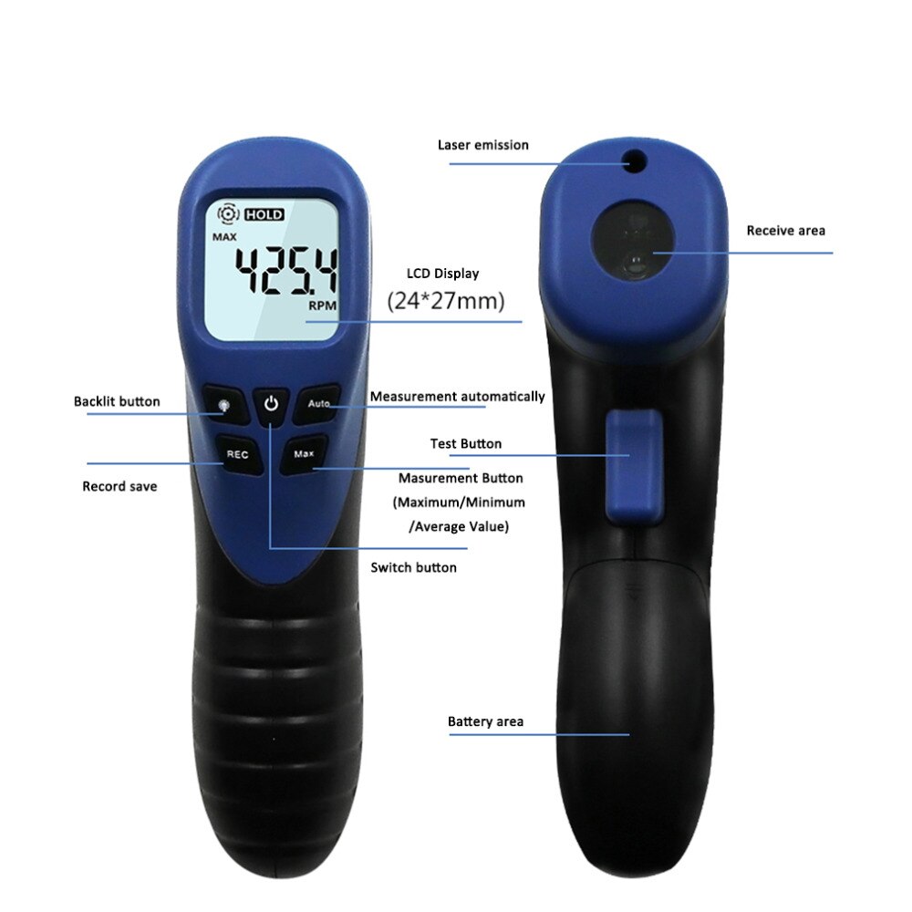 Professionele Auto Exclusieve Contactloze Rpm Mete... – Grandado