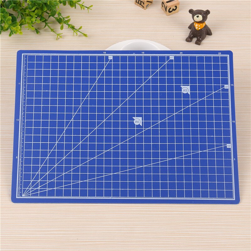 20.5*28Cm A4 Pvc Snijden Mat Blauw Muismat Diy Pat... – Vicedeal
