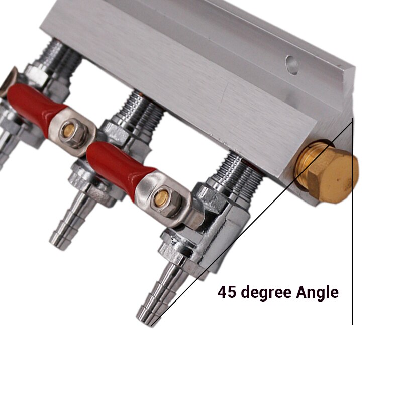 6 Way Beer Brewing Gas Manifold CO2 Distributor Ma... – Vicedeal