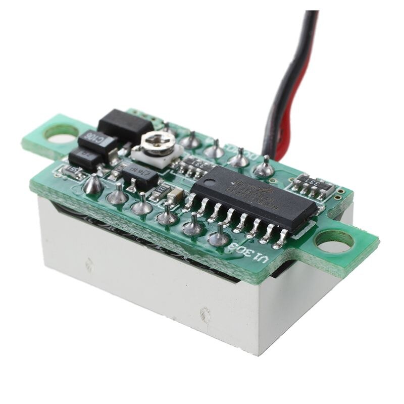 Digital Voltmeter Voltage DC 0-32V LED digital pan... – Vicedeal